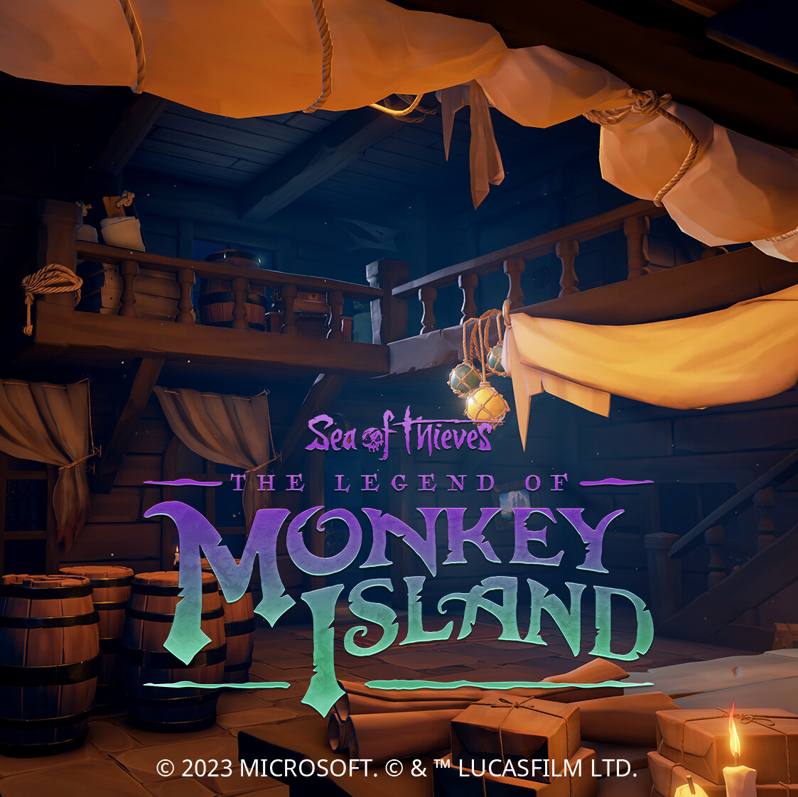 ArtStation - Sea of Thieves: The Legend of Monkey Island - Melee Island General Store