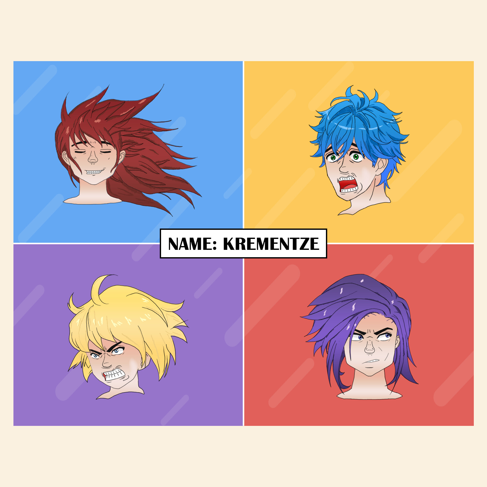 ArtStation - Krementze (Character Iterations)