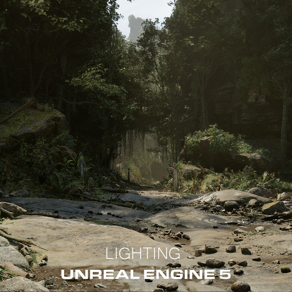 ArtStation - ElectricDreamsEnv - Lighting doodles Unreal Engine 5.3 and ...