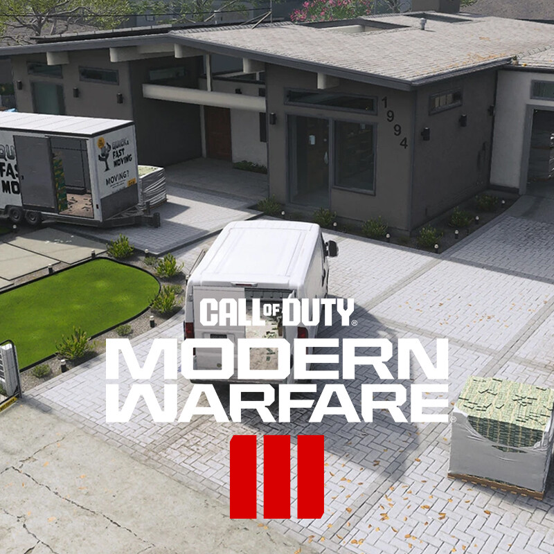 ArtStation - Call of Duty: MW3 - Stash House