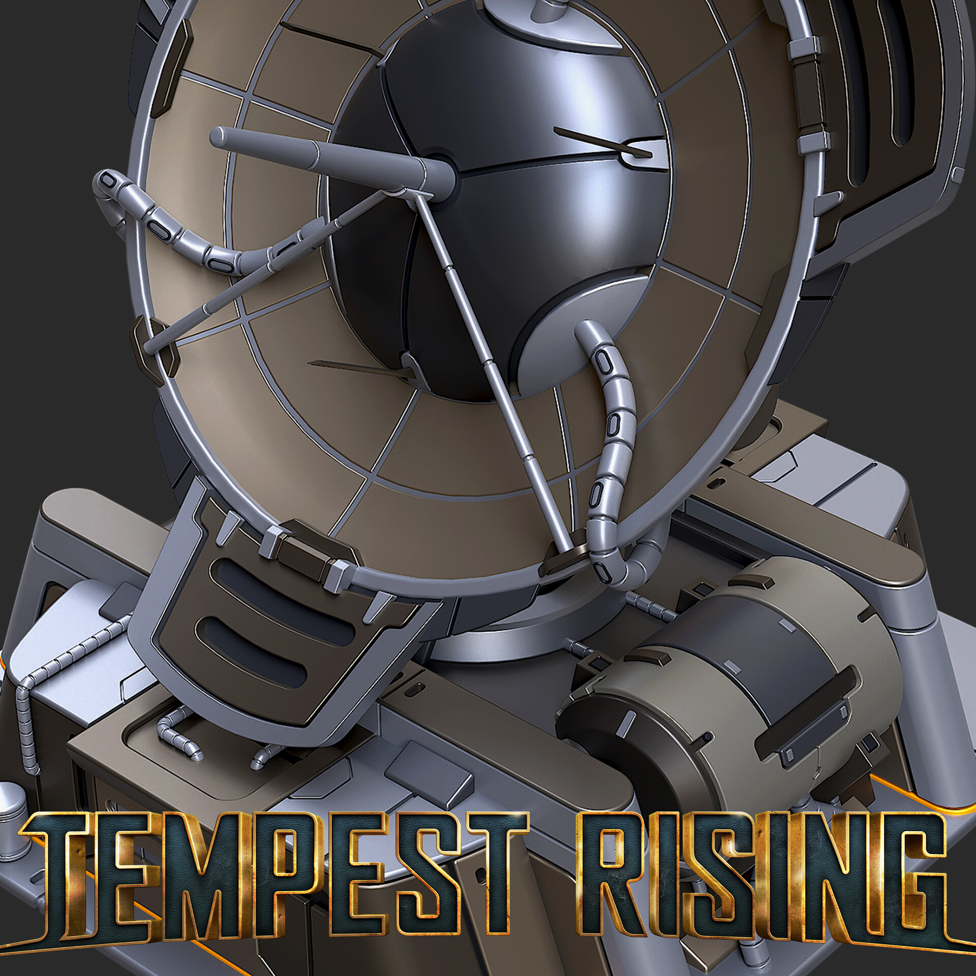 ArtStation - DYN Radar Facility T2 - Tempest Rising