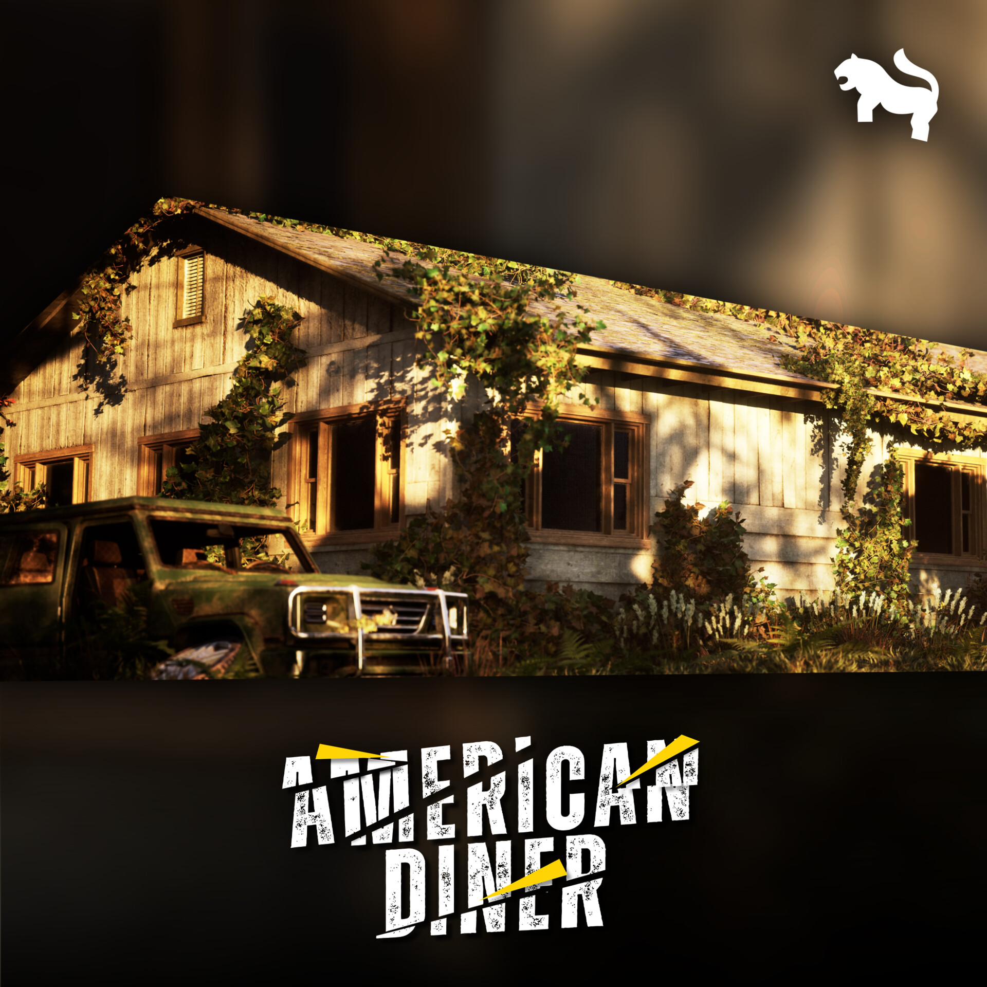 ArtStation - Post Apocalyptic American Diner - Cabin