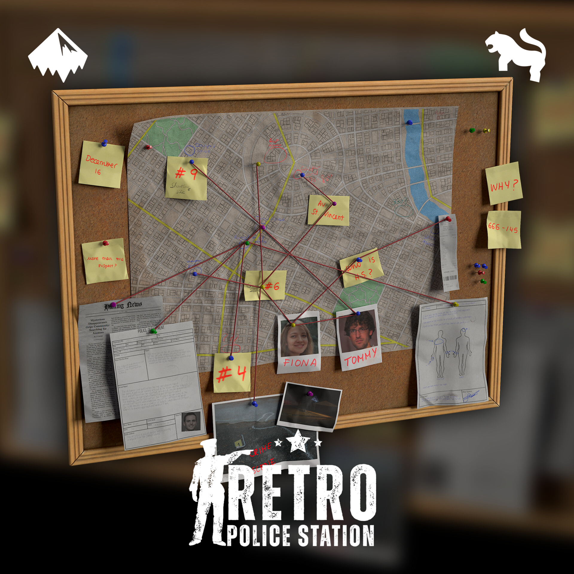 ArtStation - Retro Police Station 1
