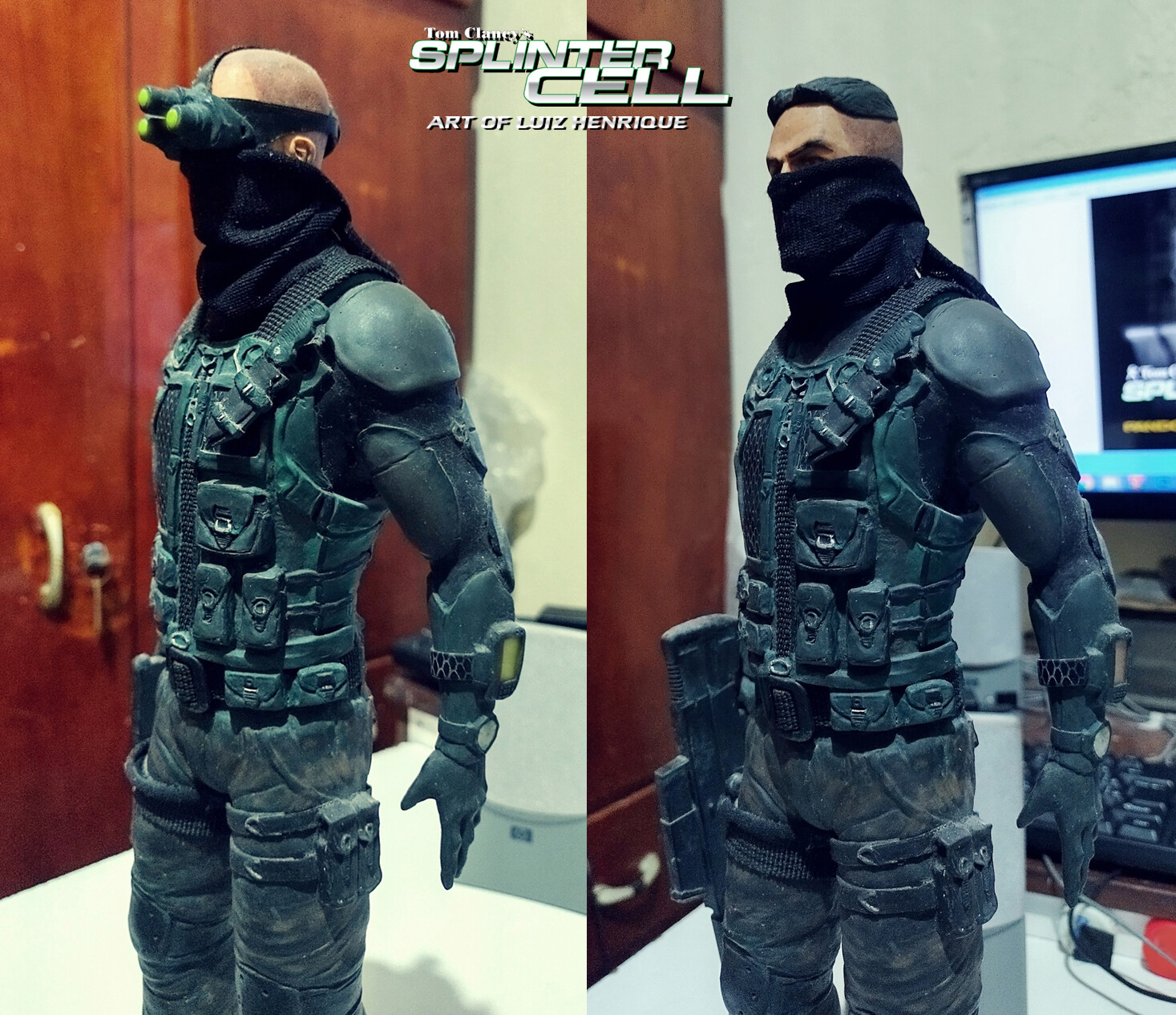 ArtStation - Splinter Cell - Action Figure - Art of Luiz Henrique