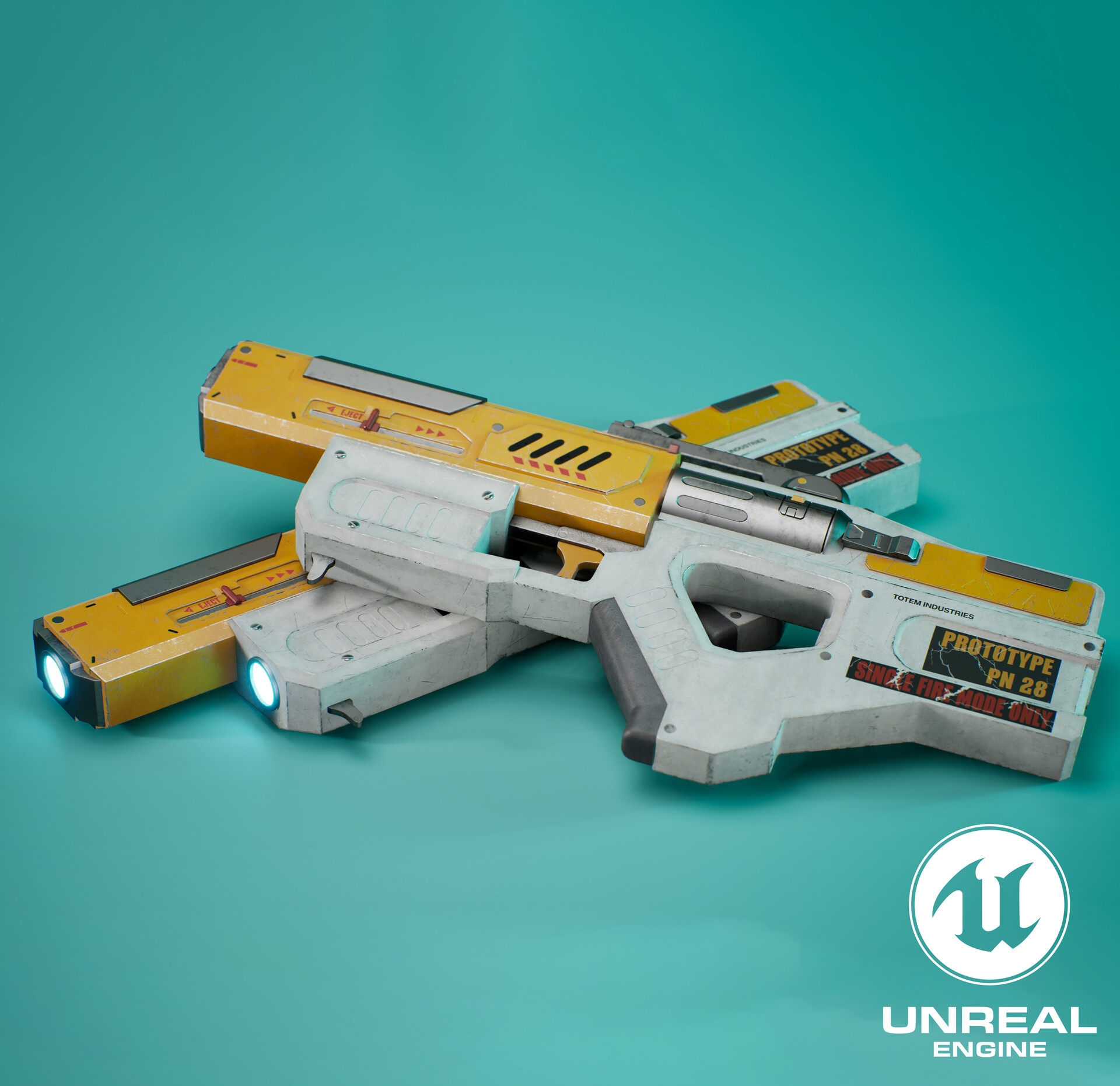 ArtStation - PROTOTYPE GUN