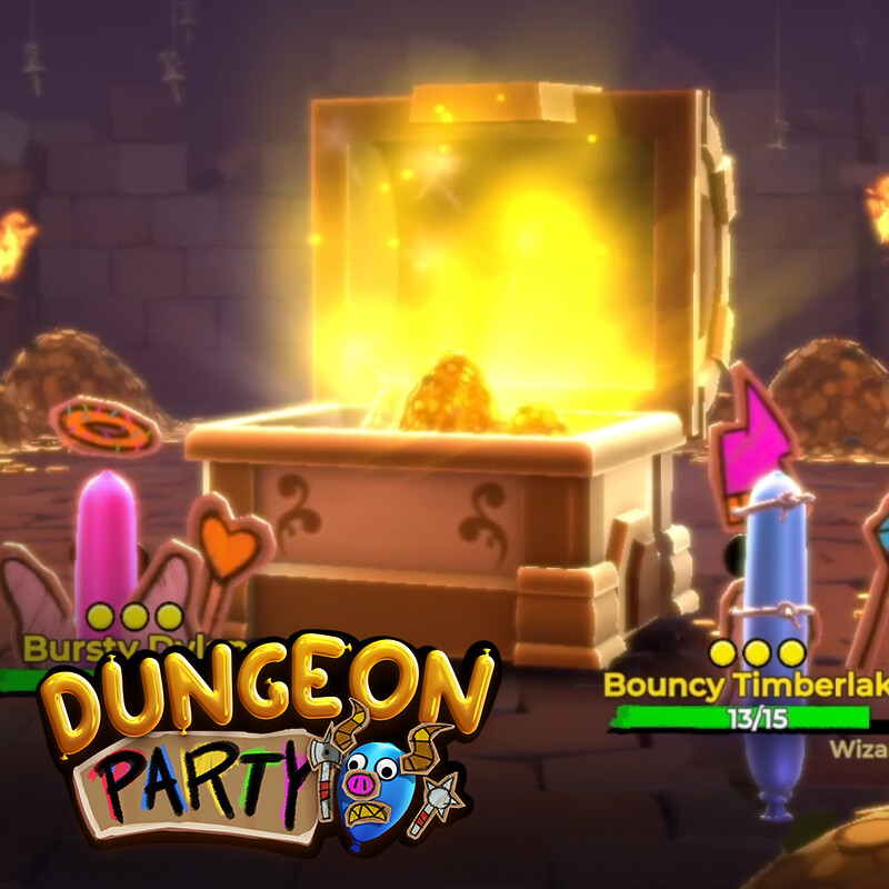 ArtStation - Dungeon Party - Game Jam