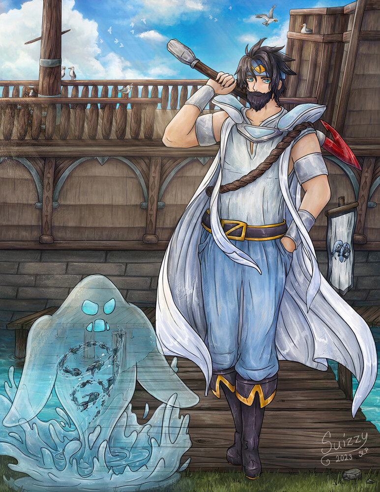 ArtStation - OSRS - The Tempoross Catch of the Day!