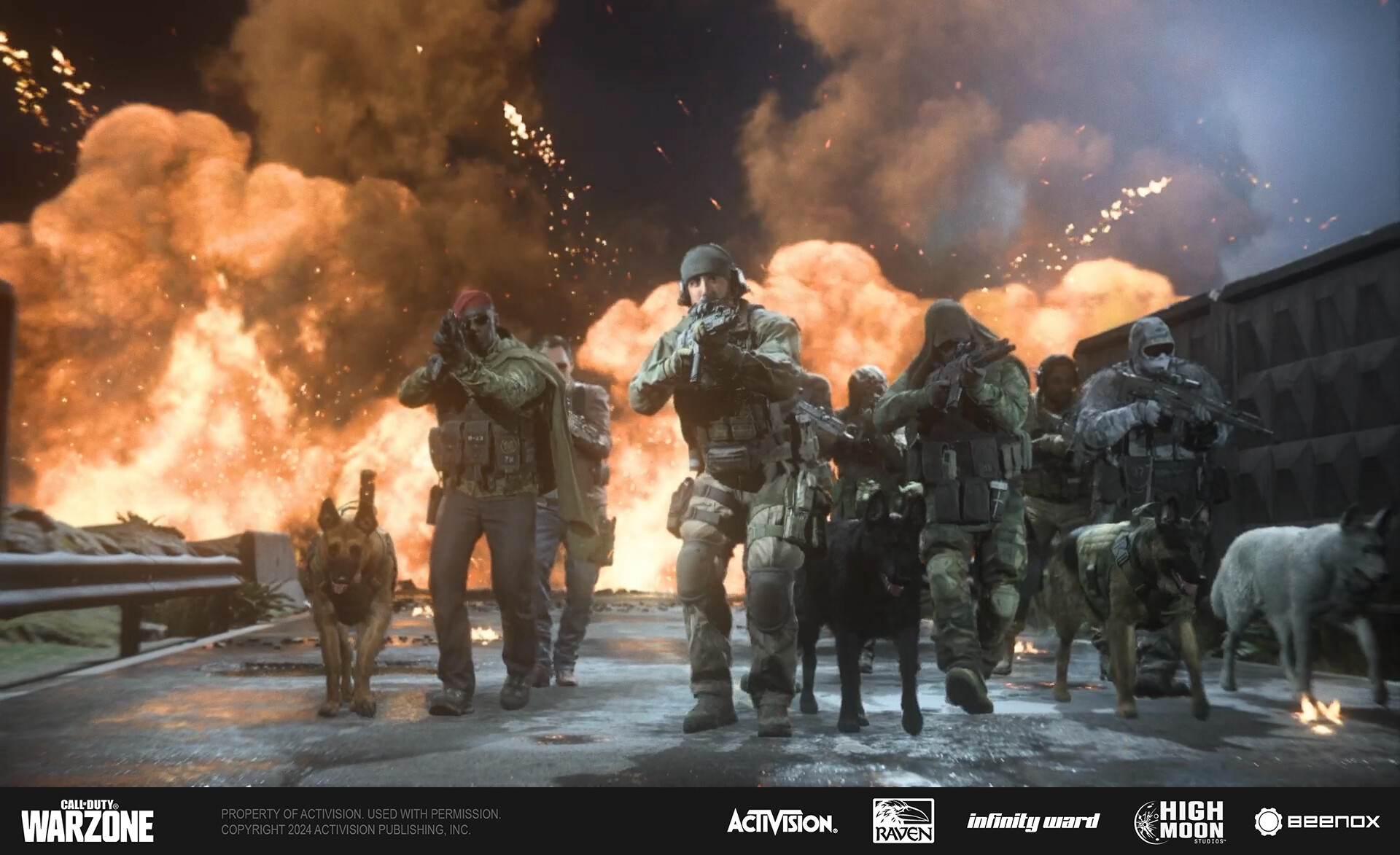 ArtStation - Call of Duty: Warzone - 80s Action Hero Explosions