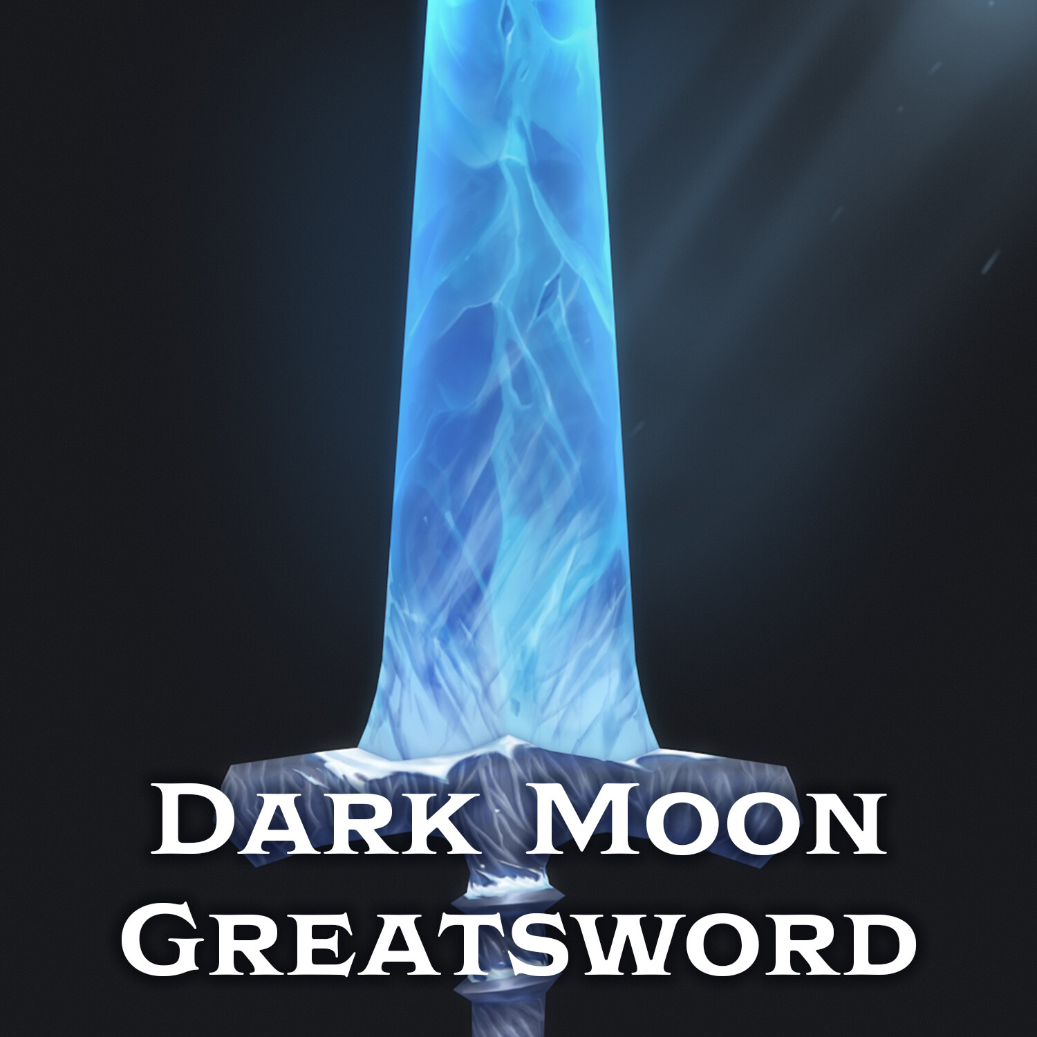 ArtStation - Dark Moon Greatsword | Stylized Sword from Elden Ring