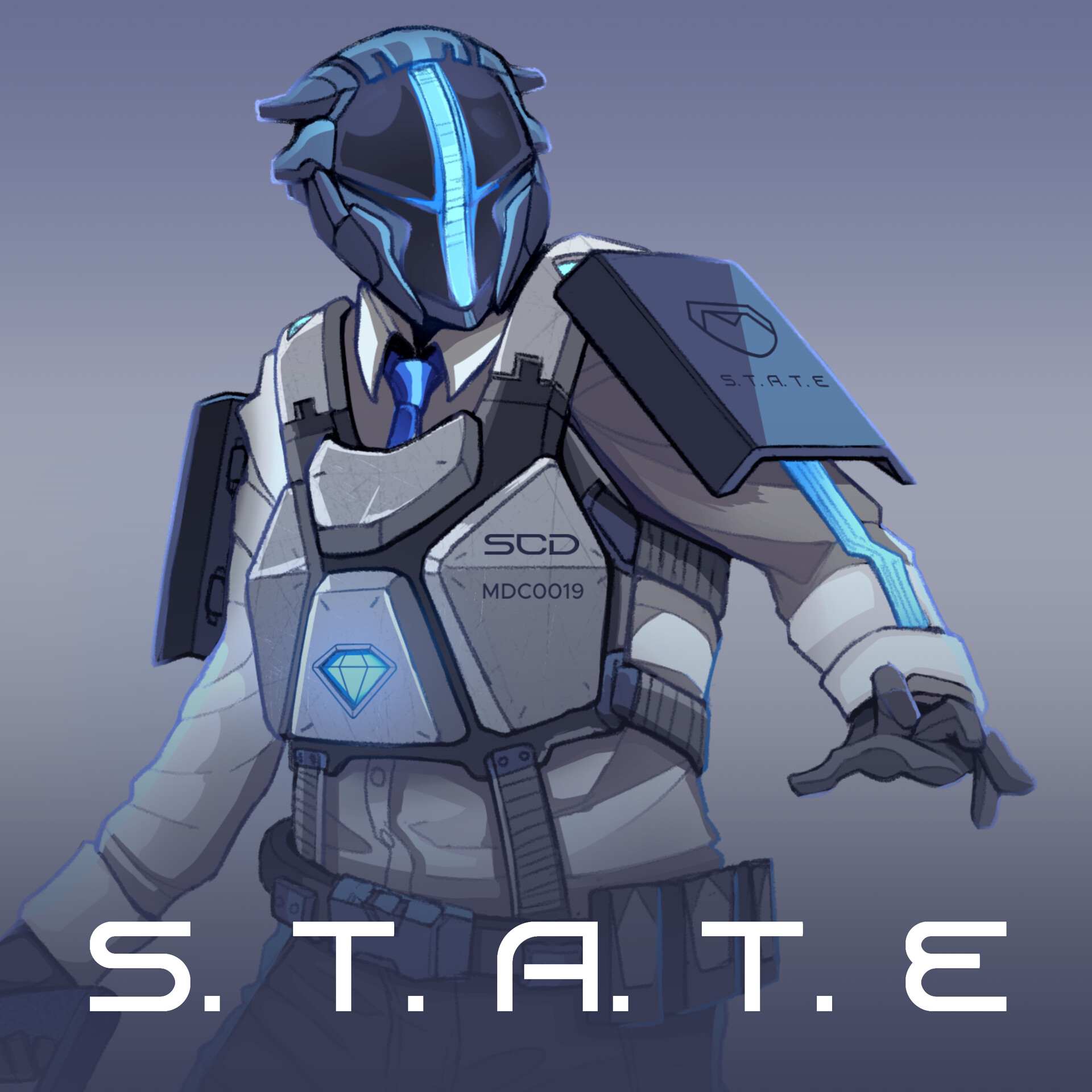 ArtStation - S.T.A.T.E Project: STATE Control and Defense (SCD)