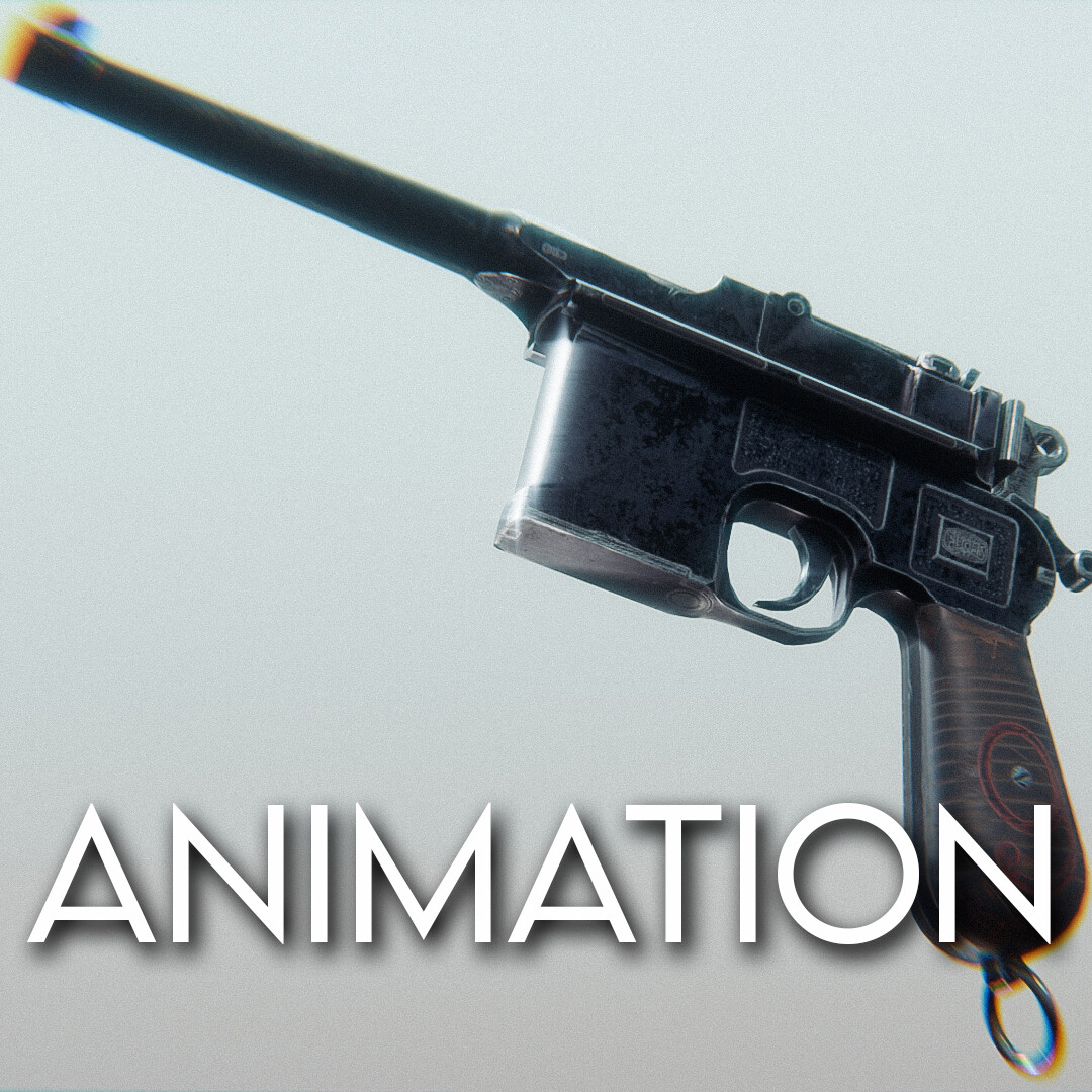 ArtStation - Mauser C96 Animation