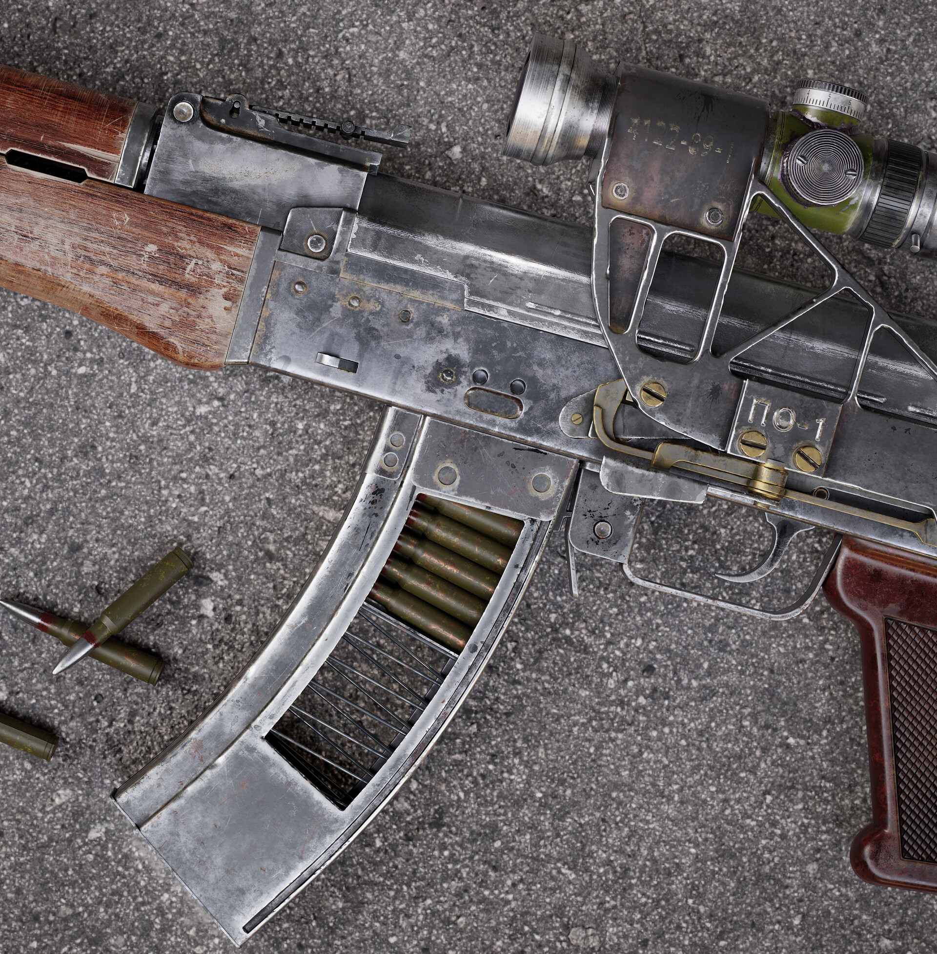 ArtStation - Kalash FAN ART "Metro exodus"