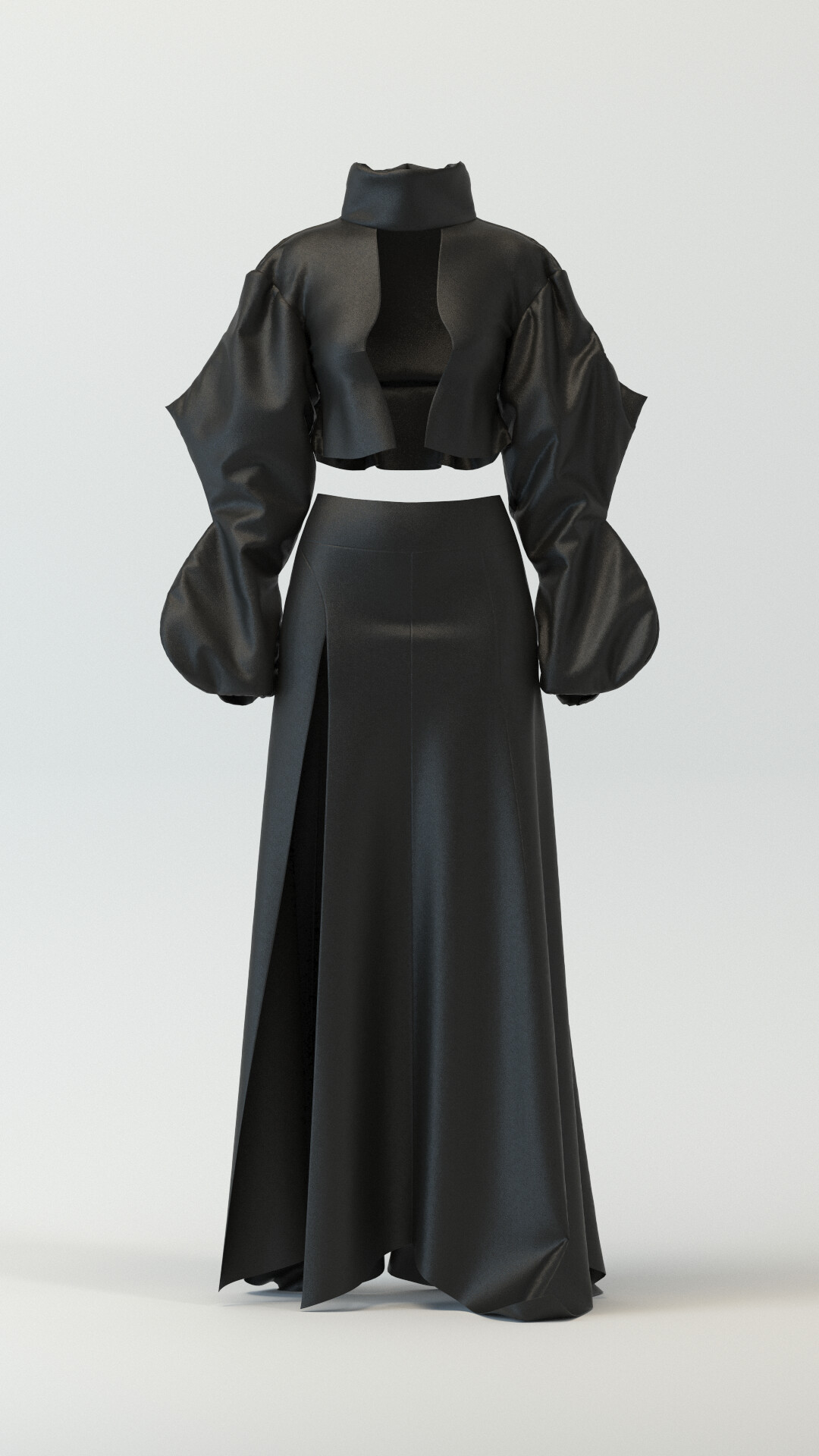 ArtStation - 3d set Jacket with Skirt