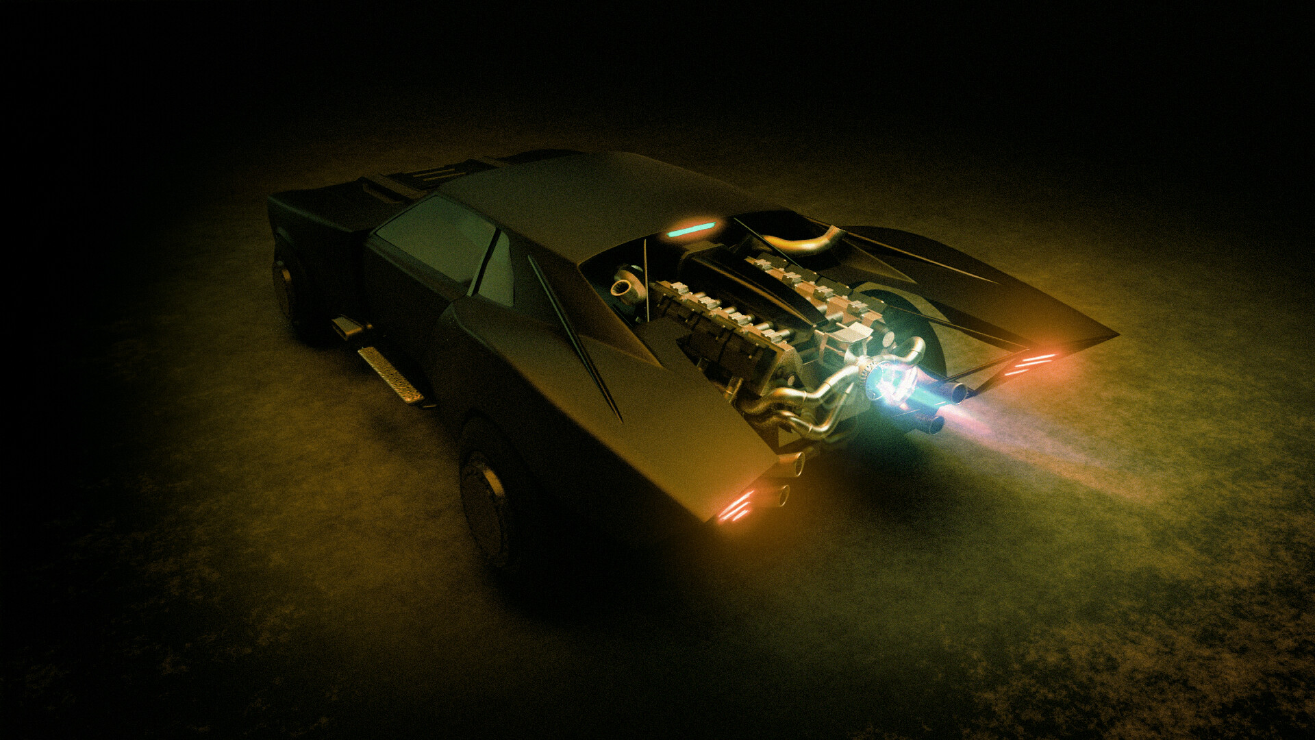 ArtStation - BATMOBILE 2022