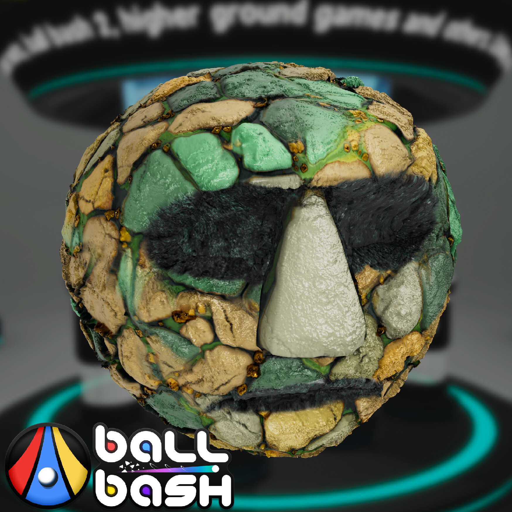 ArtStation - Ball Bash Character