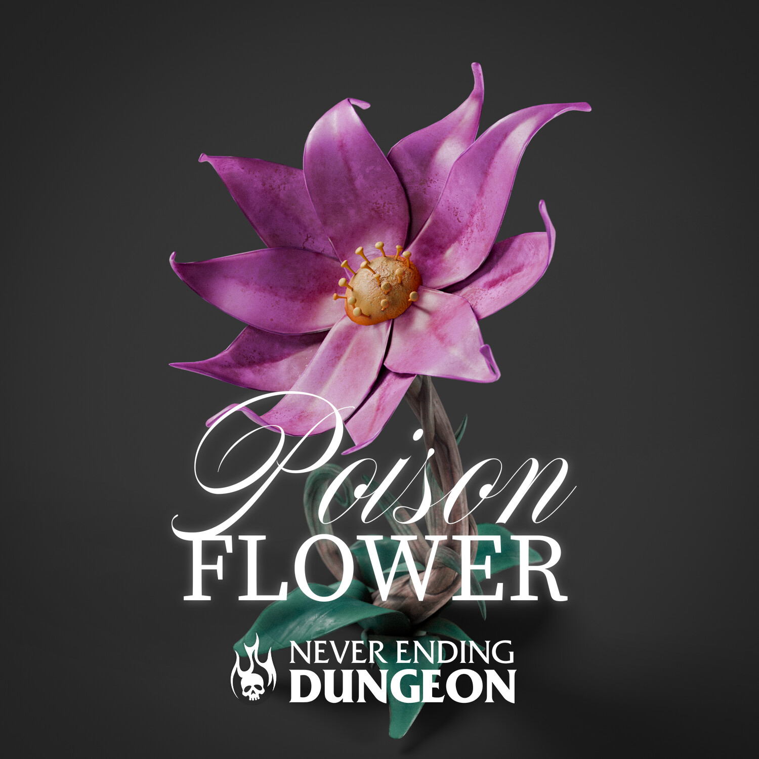 ArtStation - Poison Flower - Game Asset - Never Ending Dungeon