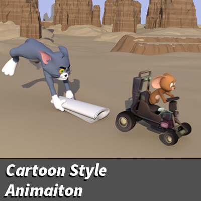 ArtStation - Tom and Jerry Cartoon Animation
