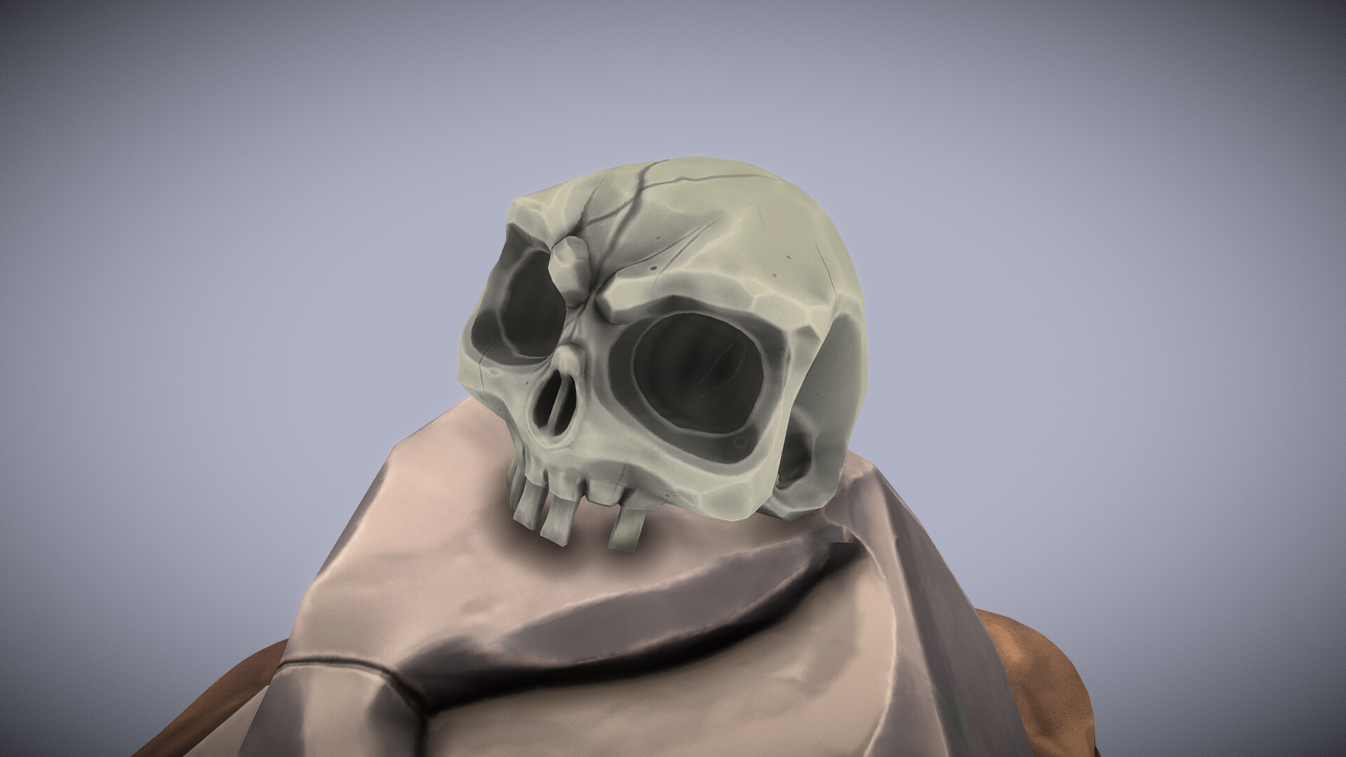 ArtStation - Rock & Skull