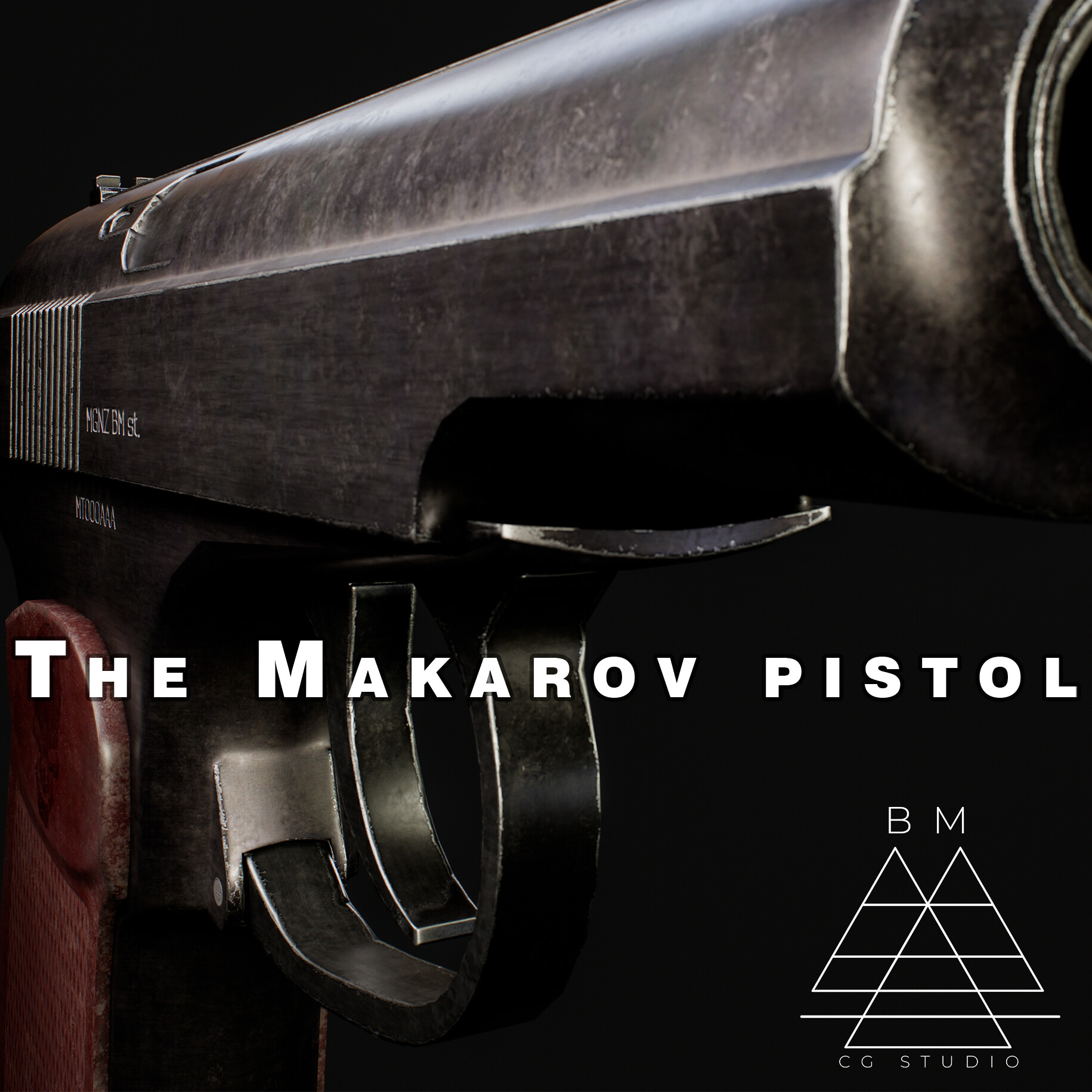 ArtStation - The Makarov pistol gameready