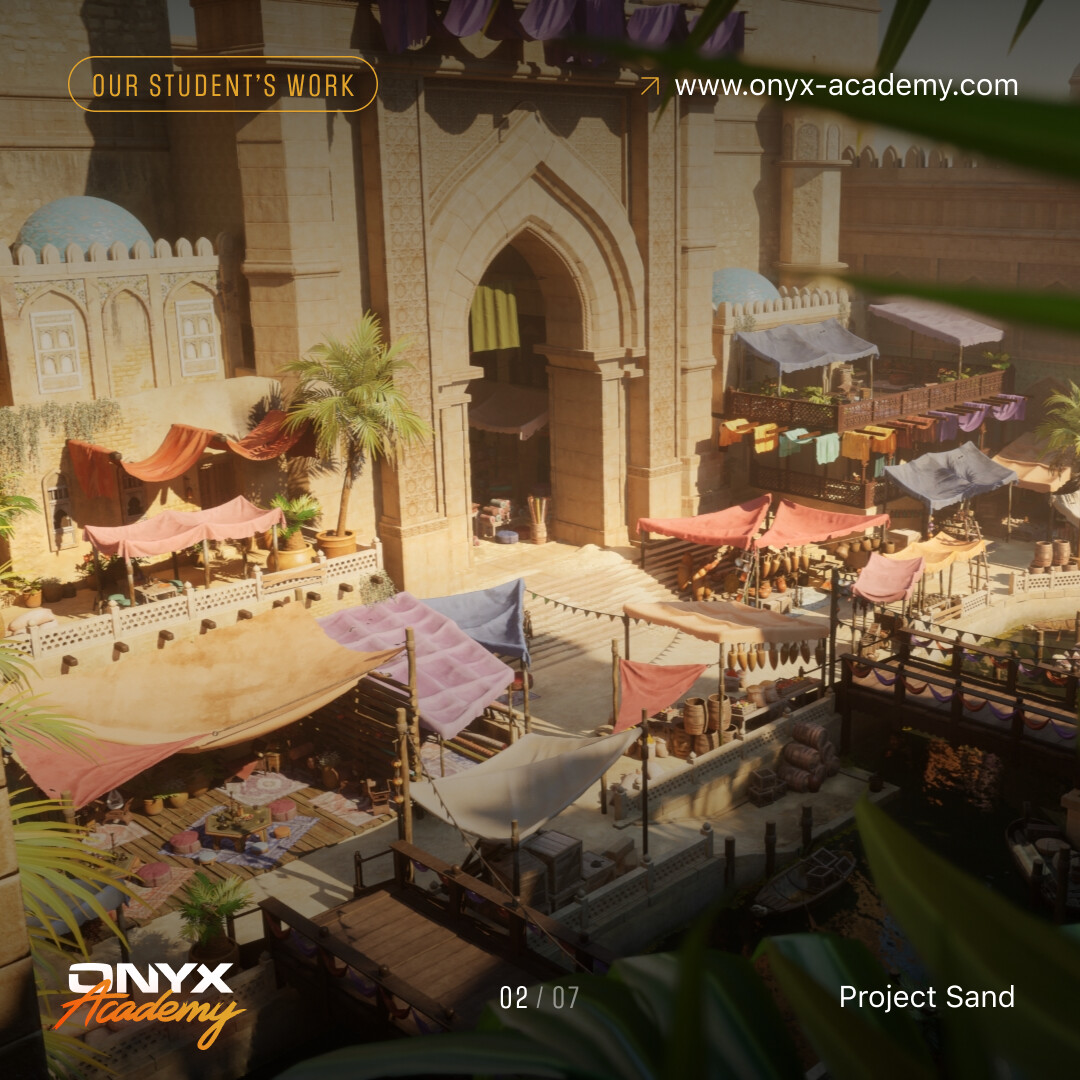 ArtStation - Project Sand - Onyx Academy