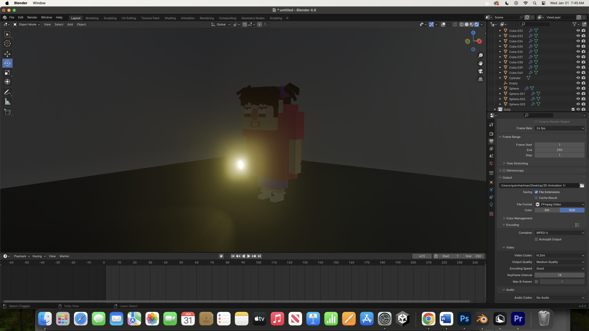 ArtStation - 3D Animation 1, Module 2