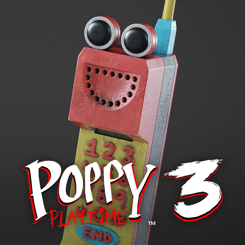 ArtStation - Poppy Playtime Chapter 3: Modeling & Texturing