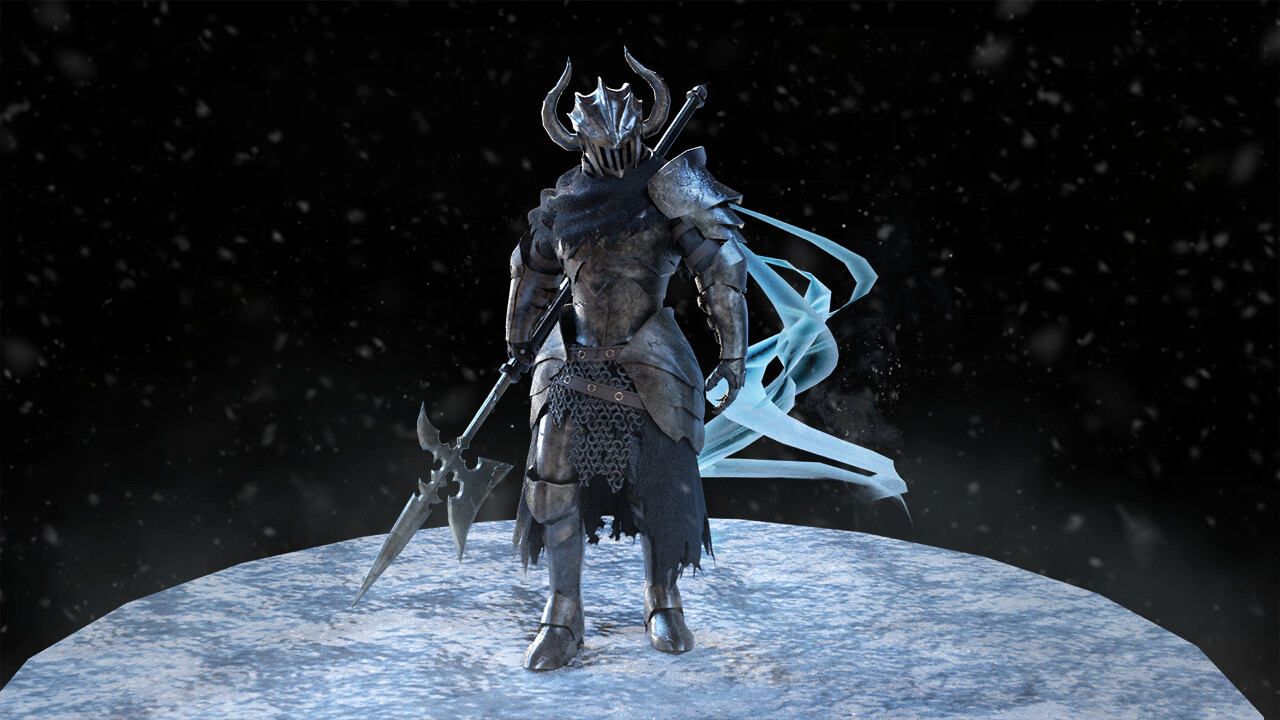 ArtStation - Withered Knight 3D Model