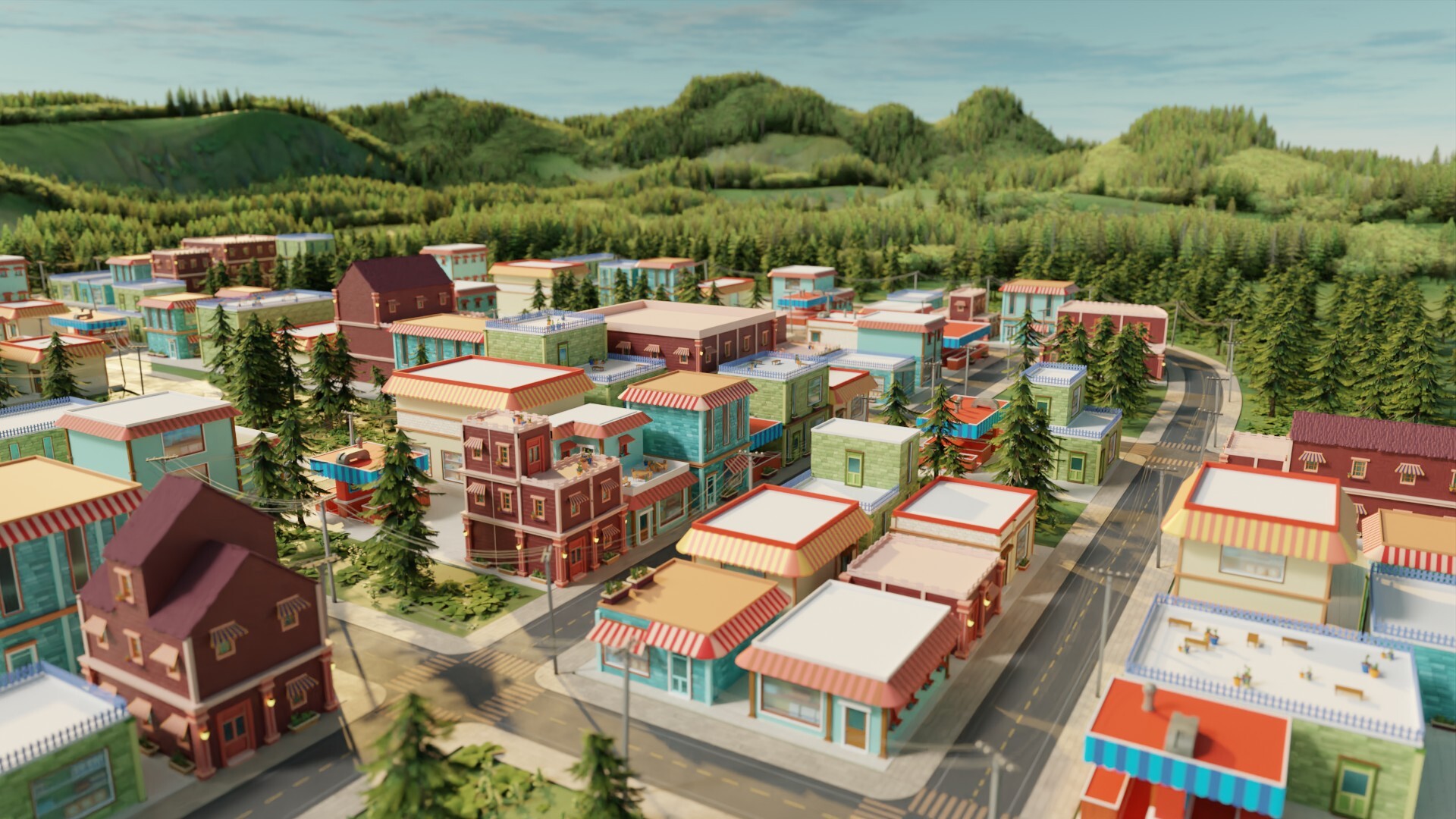 ArtStation - Procedural Game Environment