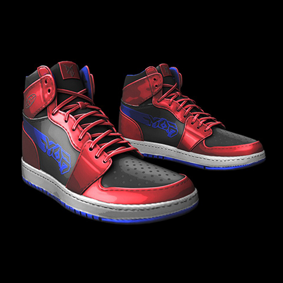 ArtStation - High Top Sneakers