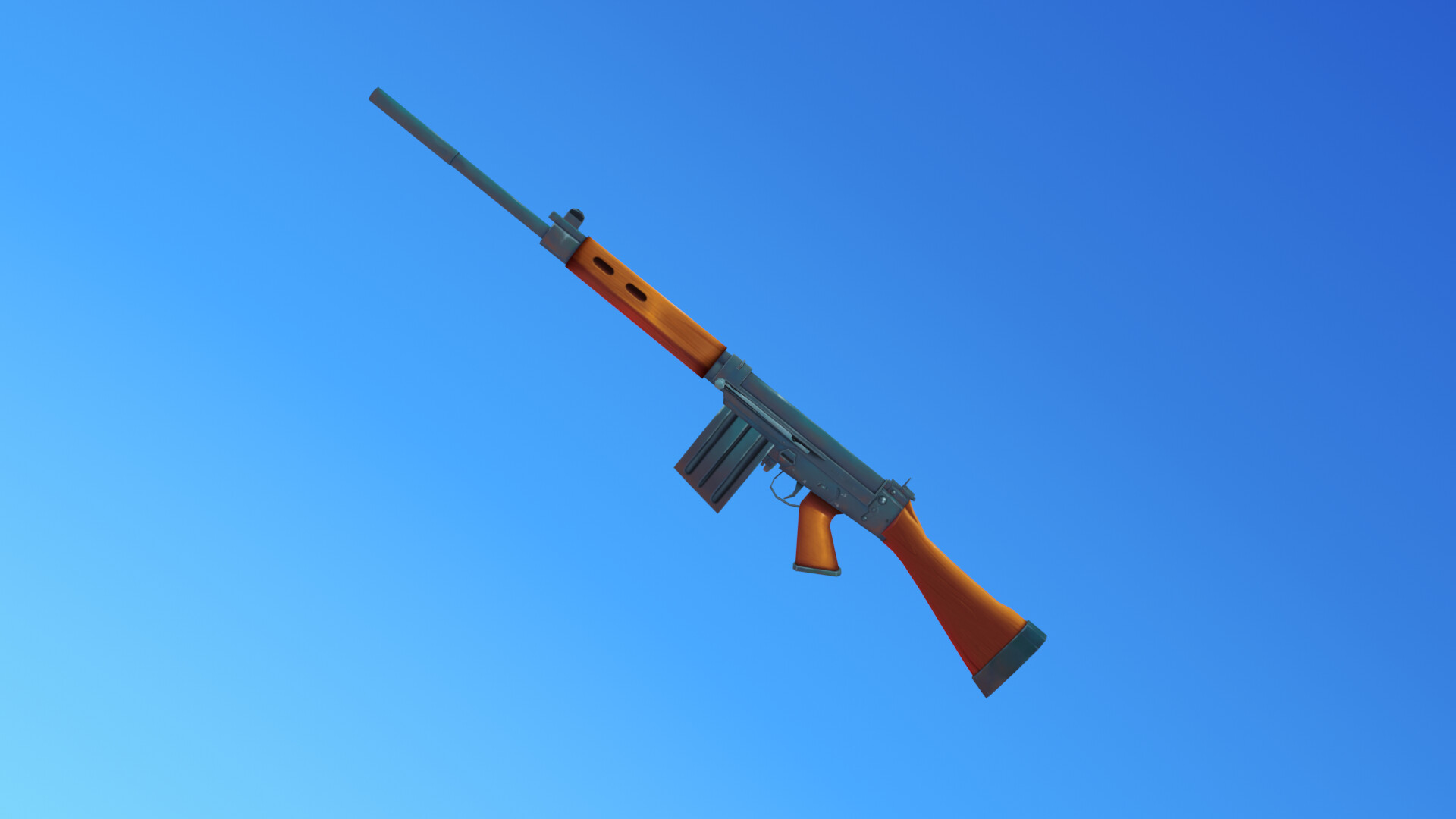 ArtStation - Hand Painted FN-FAL