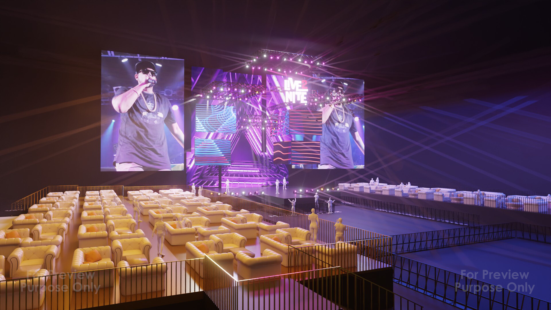 ArtStation - Concept Design For Concert Event