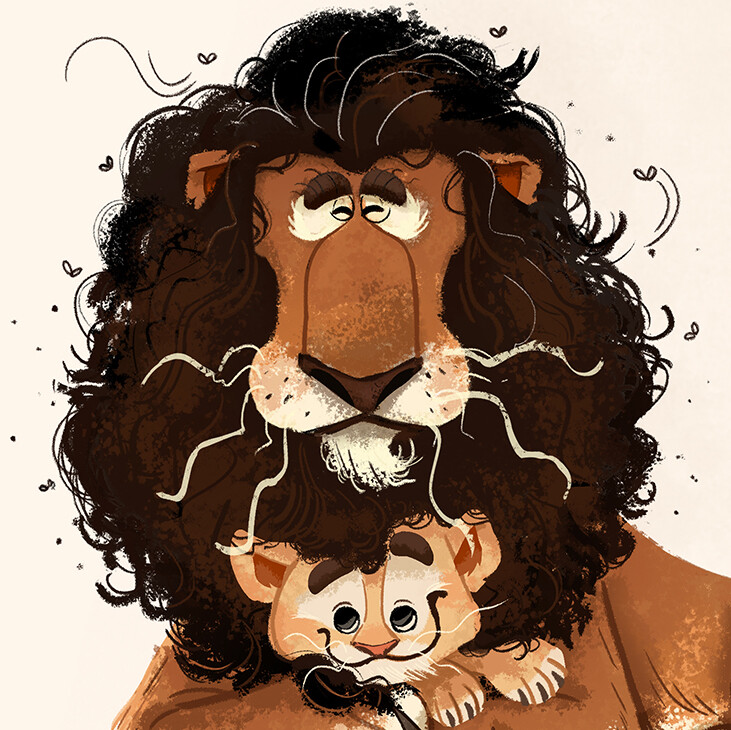 ArtStation - Daddy's Cub