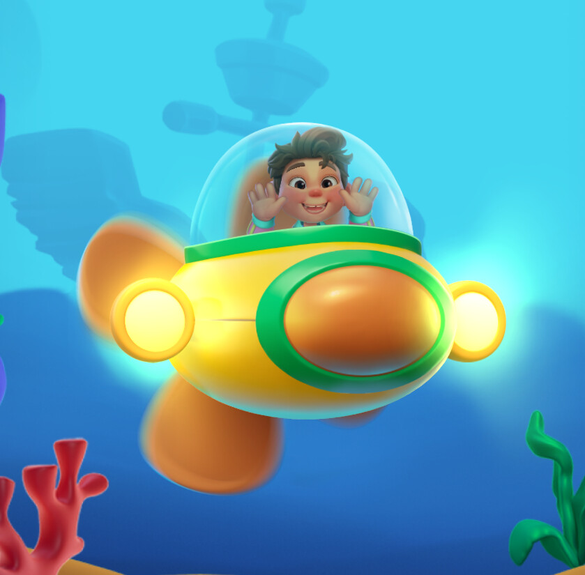 ArtStation - "Wonder Journey" Vehicle animations