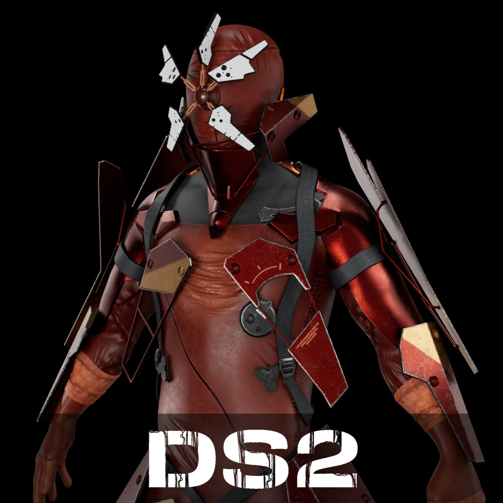 ArtStation - Death Stranding 2 | Samurai Guy