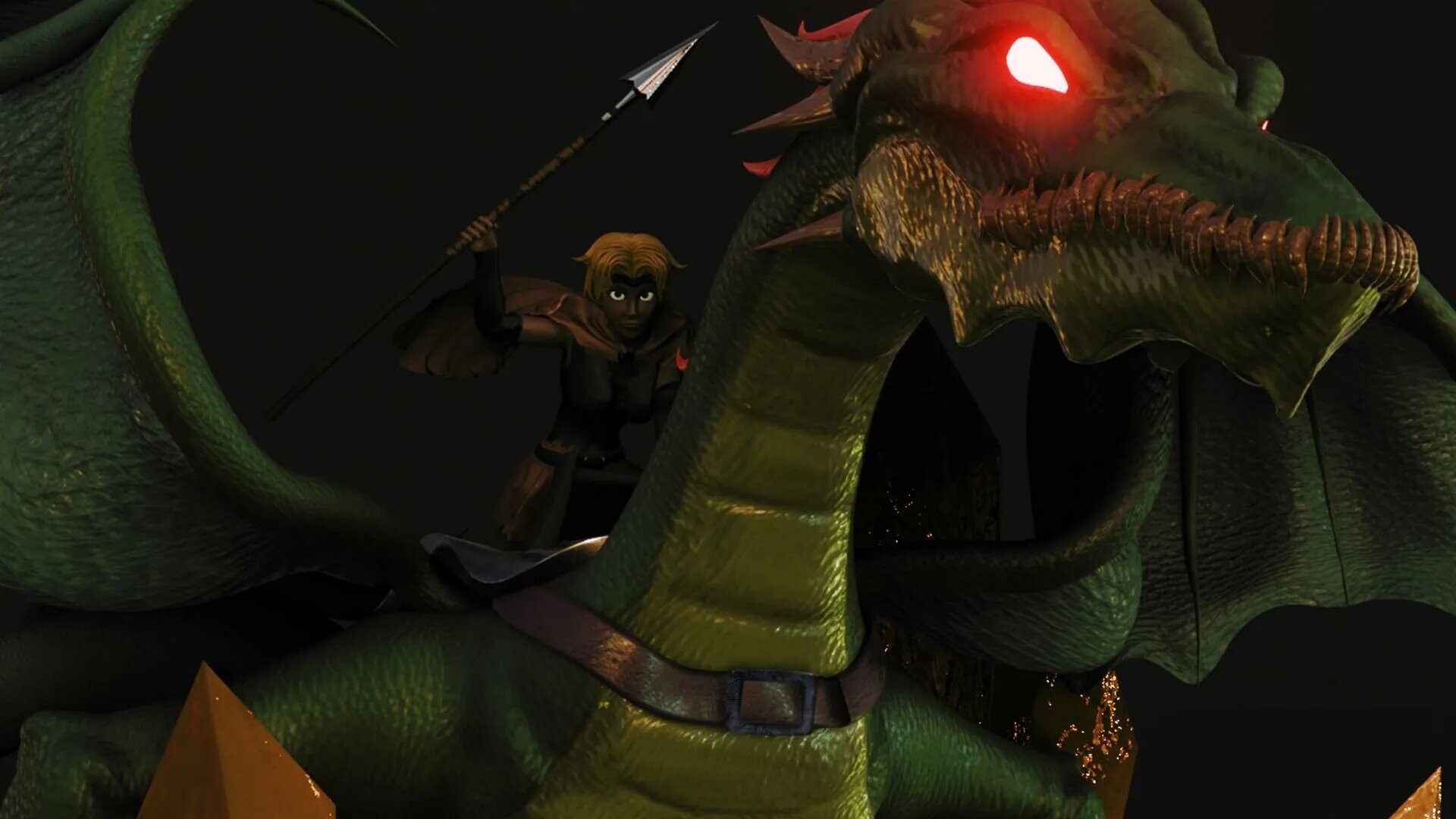 ArtStation - Splinterlands 3D Card Selenia Sky