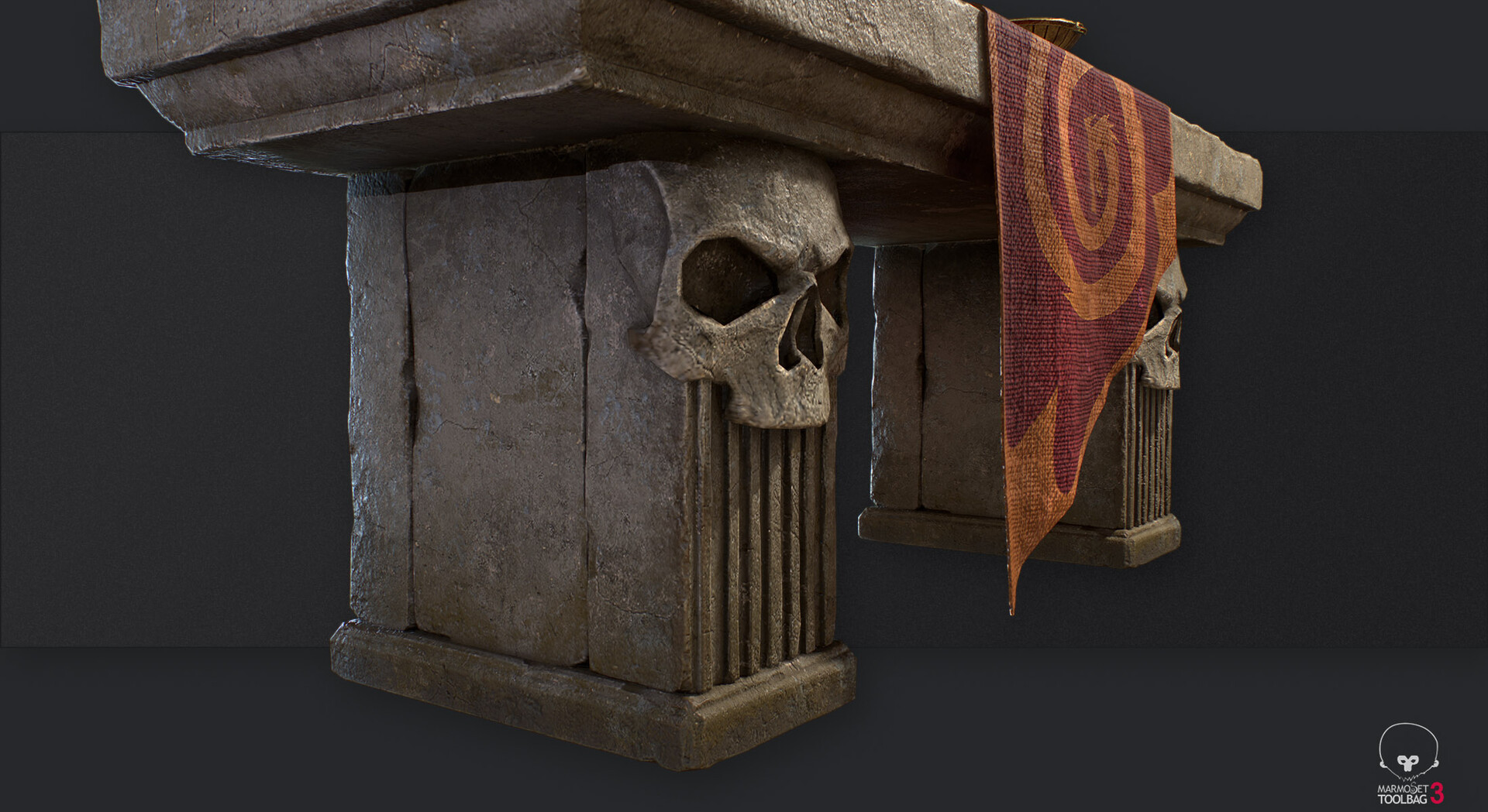 ArtStation - Stone Altar Prop Asset