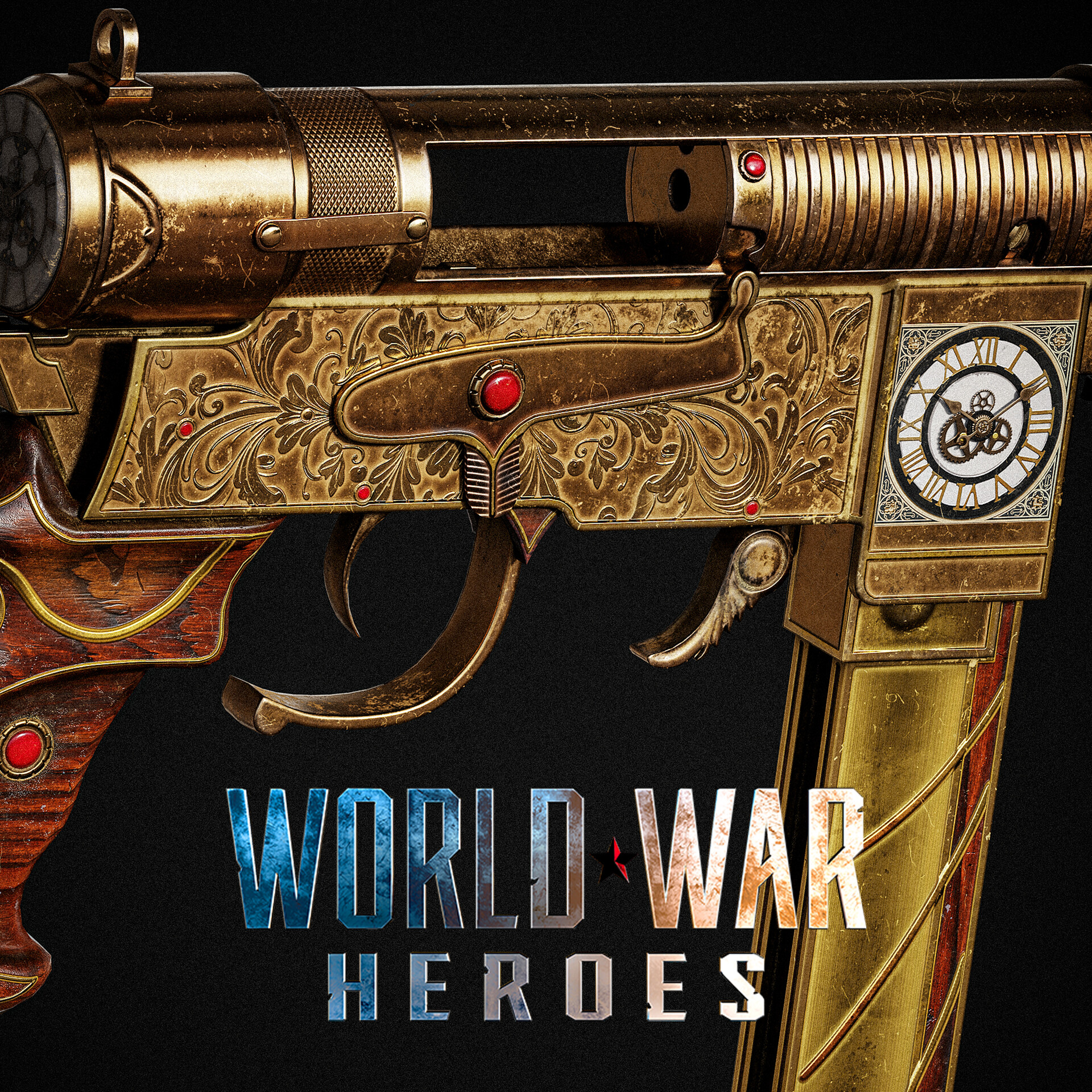 ArtStation - World War Heroes Weapon Skin