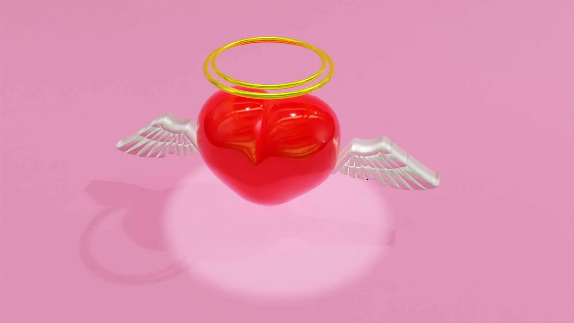 ArtStation - 3D-360 Cherubic Charms: A Chubby Heart Angel's Valentine ...