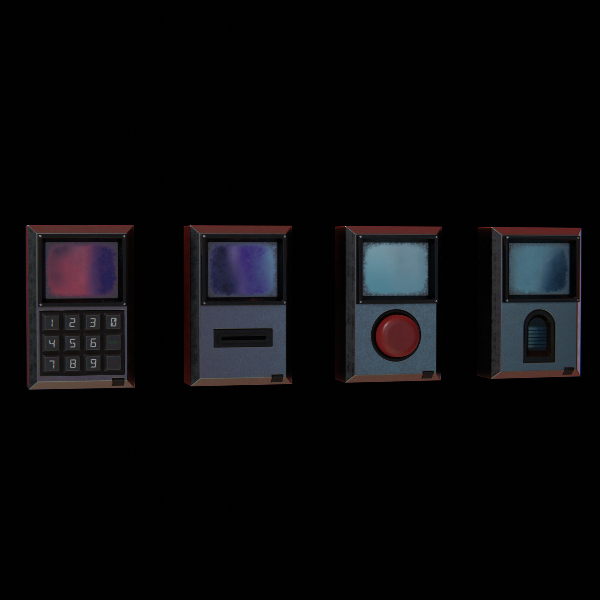 ArtStation - SCP Buttons