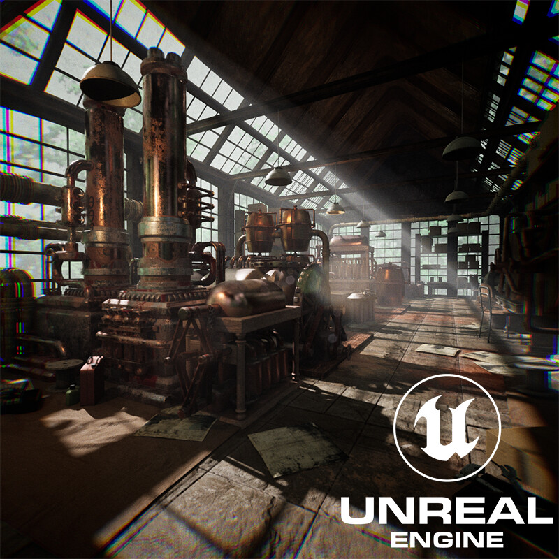 ArtStation - Steampunk Factory