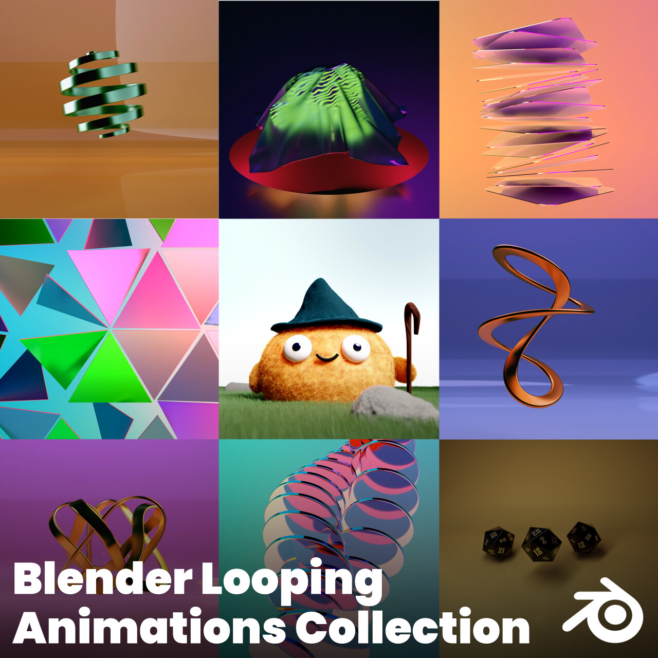 ArtStation - Blender Looping Animations Collection
