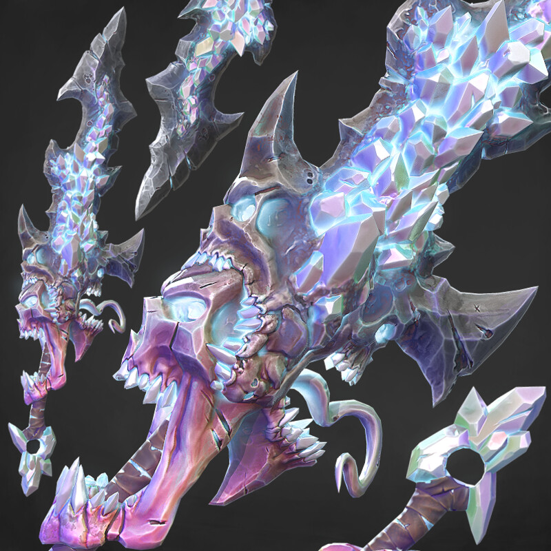 ArtStation - Possessed Earth Sword