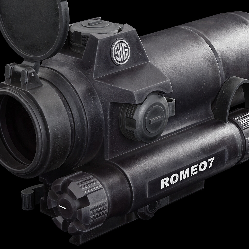 ArtStation - SIG Sauer ROMEO7 1x30mm Red Dot Sight