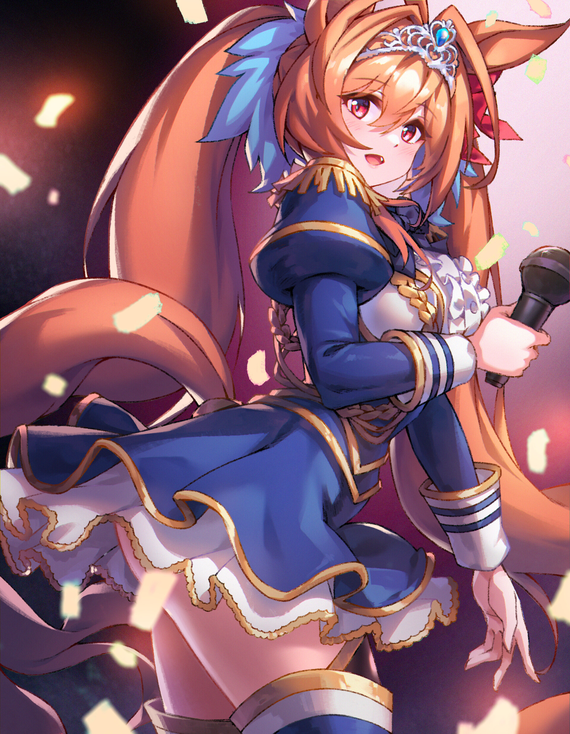 ArtStation - Uma musume "Daiwa Scarlet" fan art