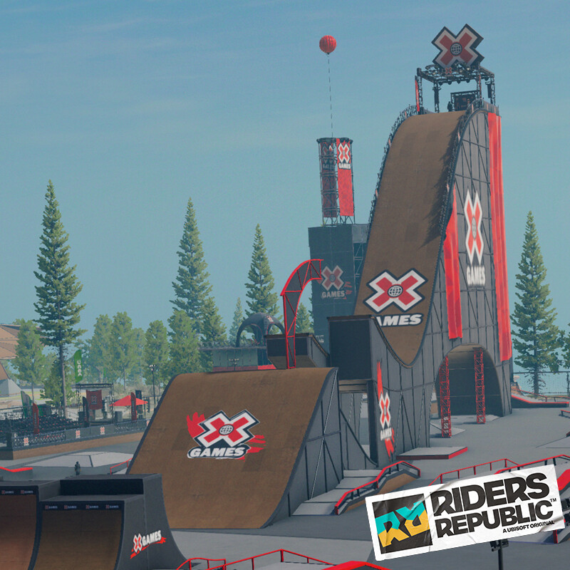 ArtStation - Riders Republic – X-Game – Level Art