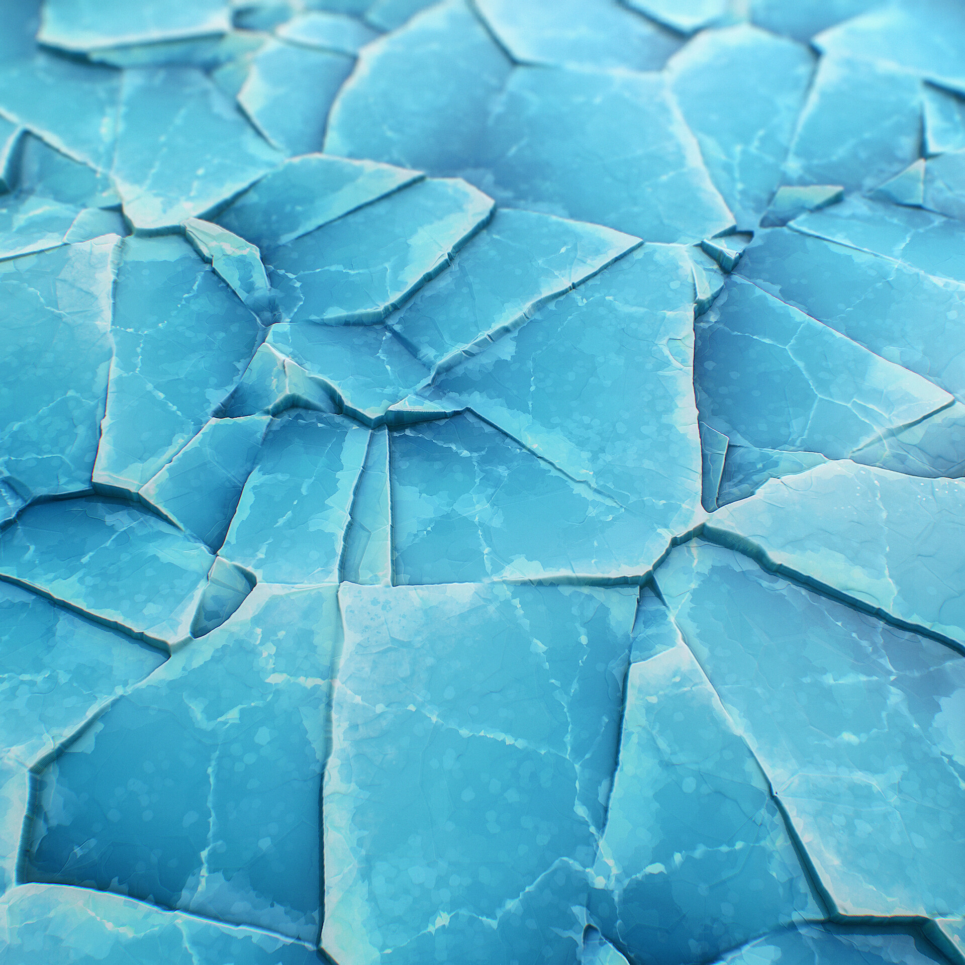 ArtStation - Stylized Ice