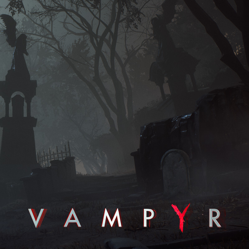 ArtStation - VAMPYR • Cemetery