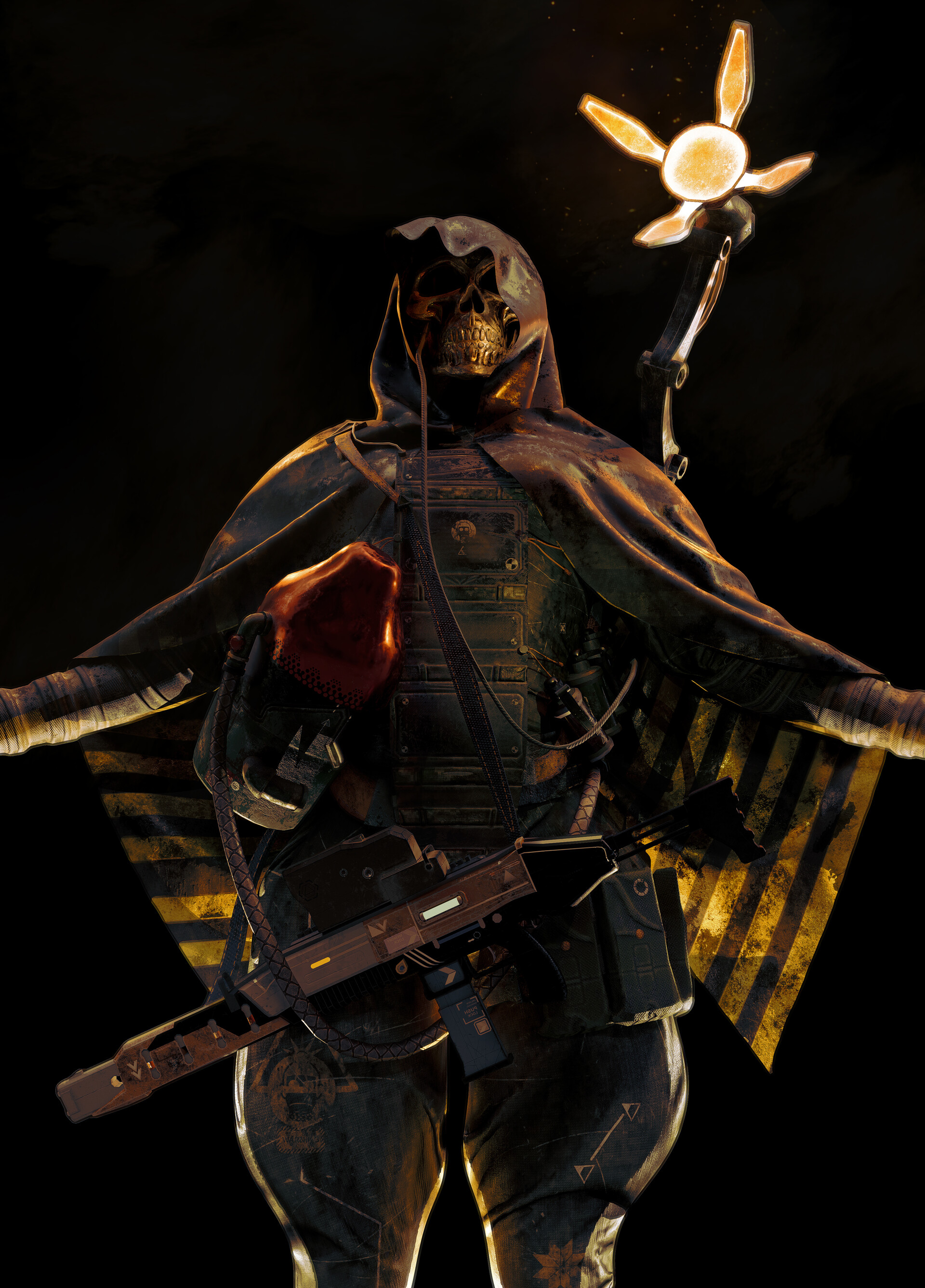 ArtStation - DEATH STRANDING - HIGGS 3D MODEL (FANART)