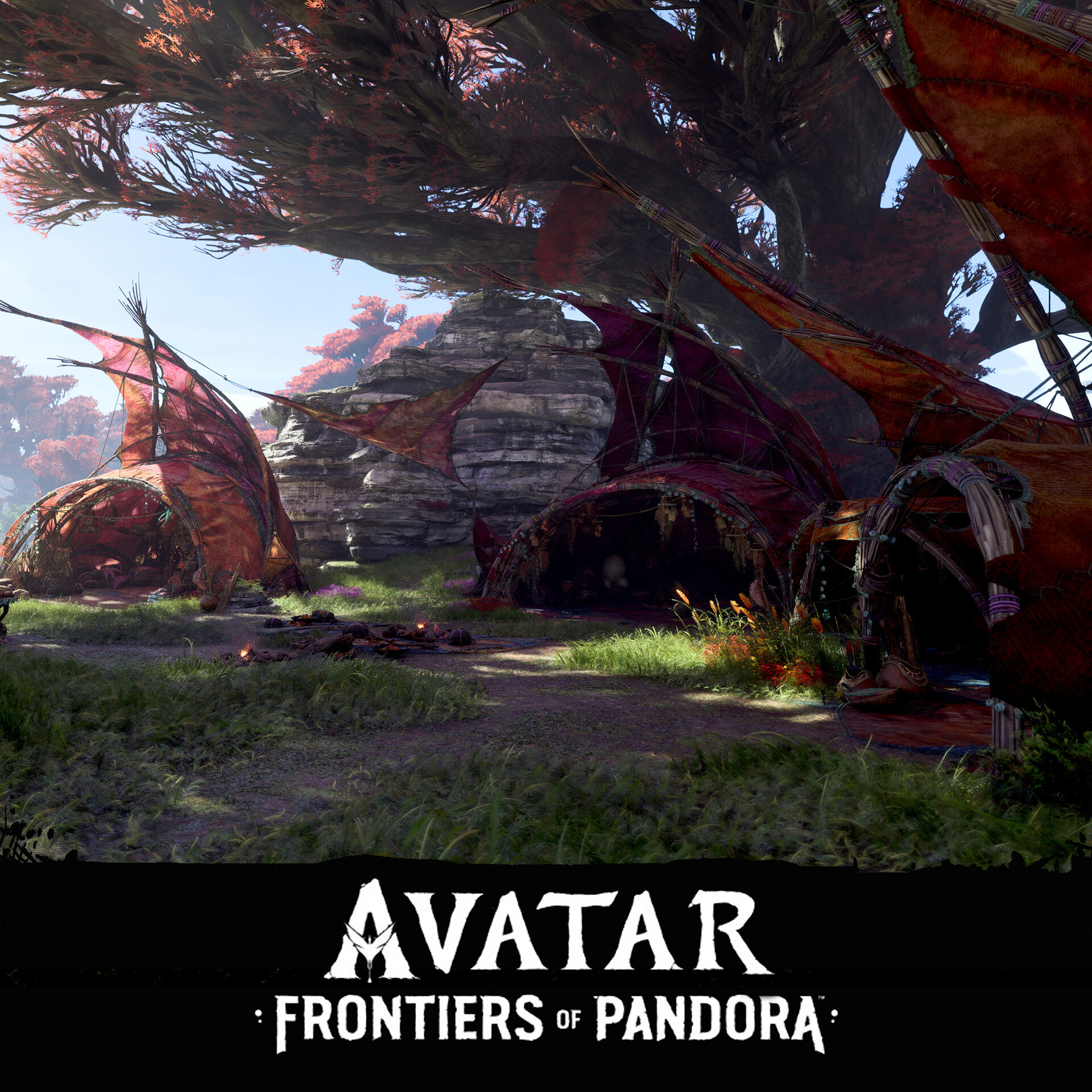 ArtStation - Avatar: Frontiers of Pandora - Zeswa camps in the upper plains