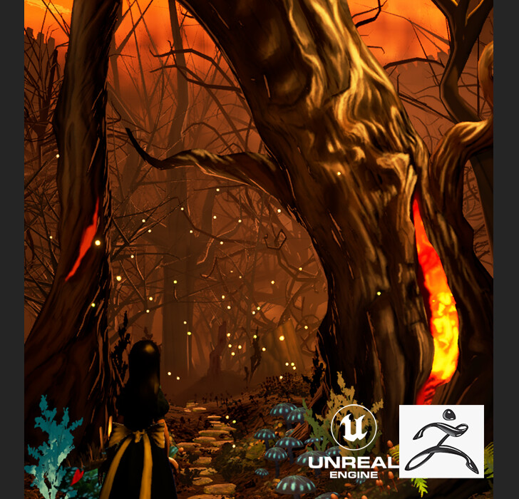 ArtStation - Anger and Judgement Realm - Alice: Asylum